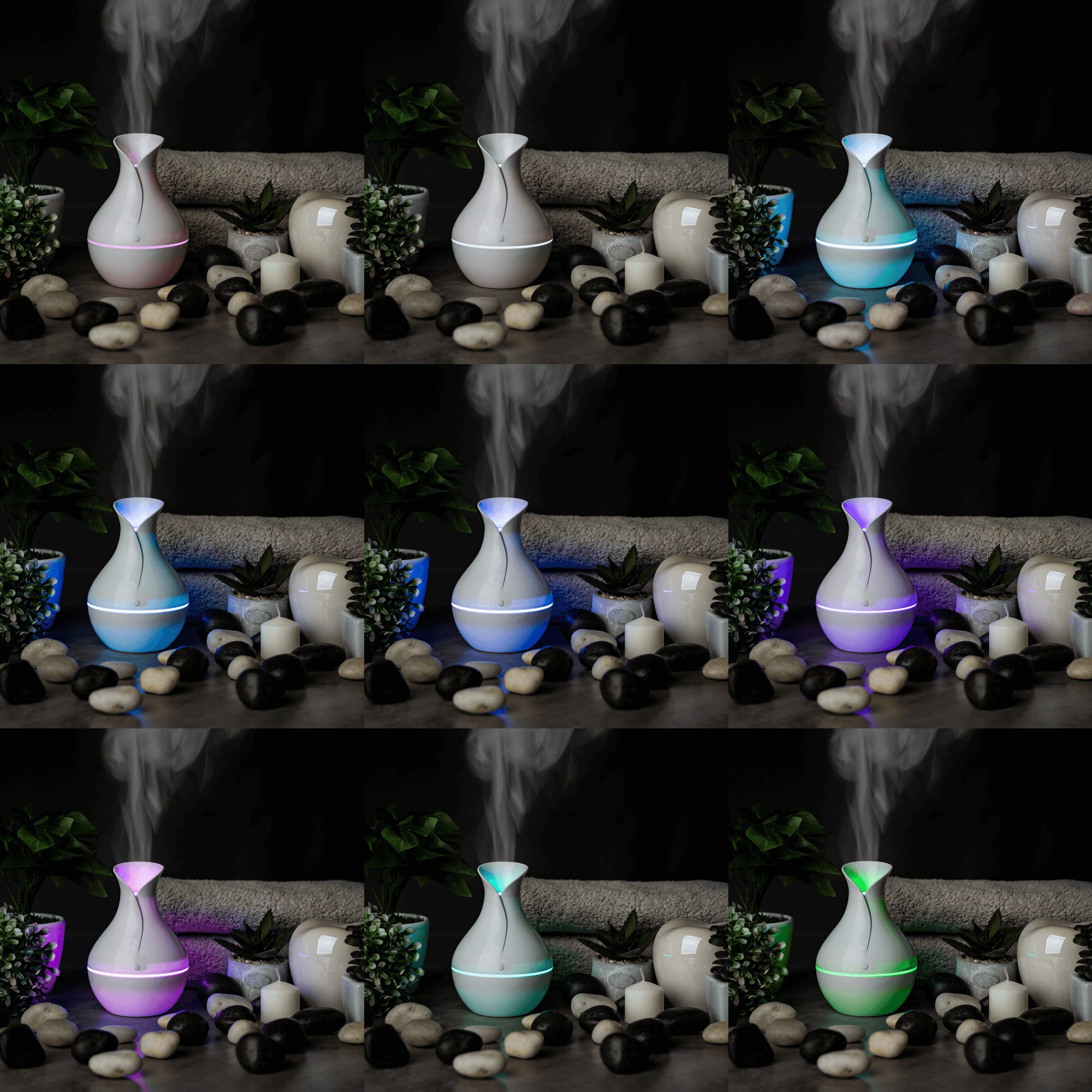 Aroma diffúzor Vison, fehér, elektromos | Kondela.hu