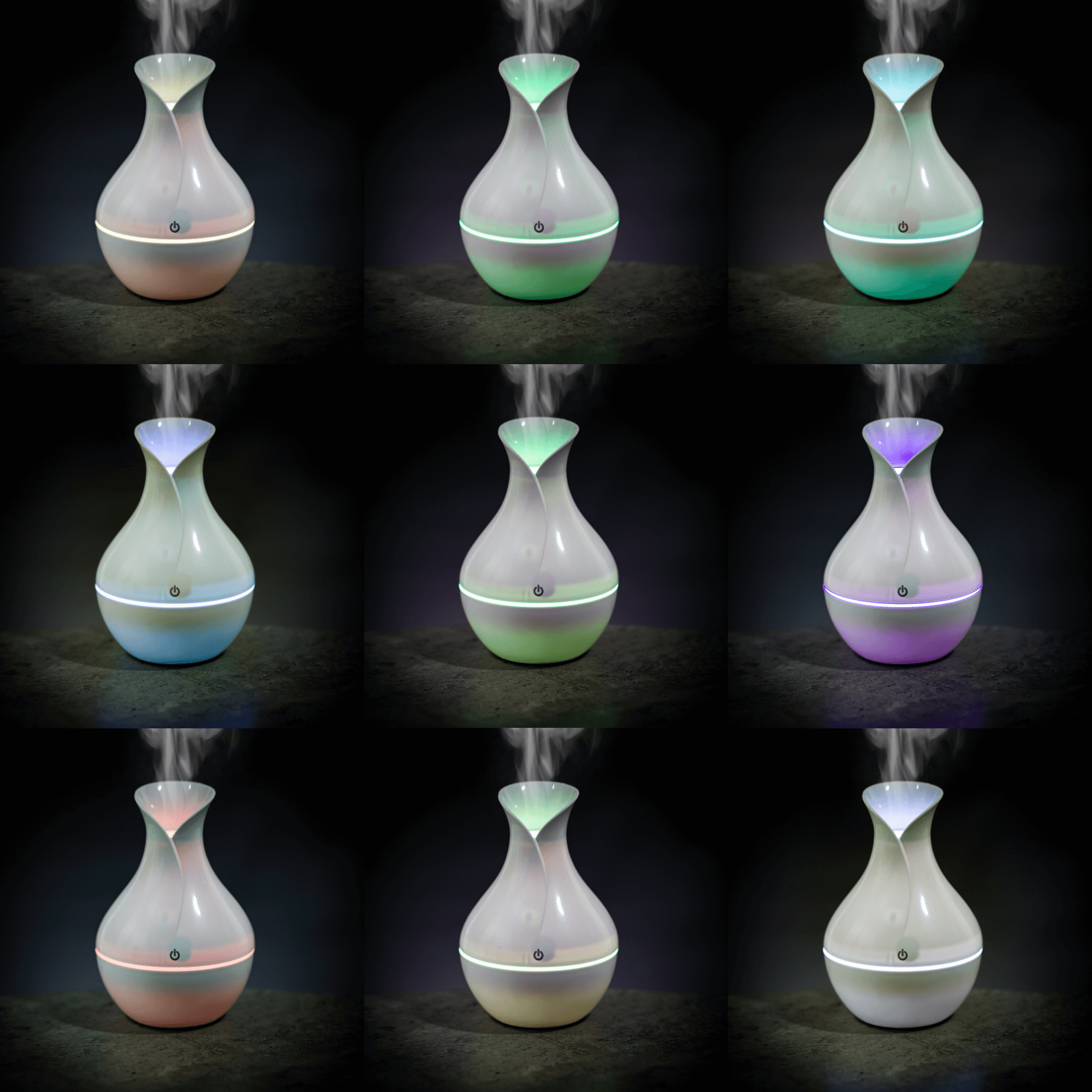 Aroma diffúzor Vison, fehér, elektromos | Kondela.hu