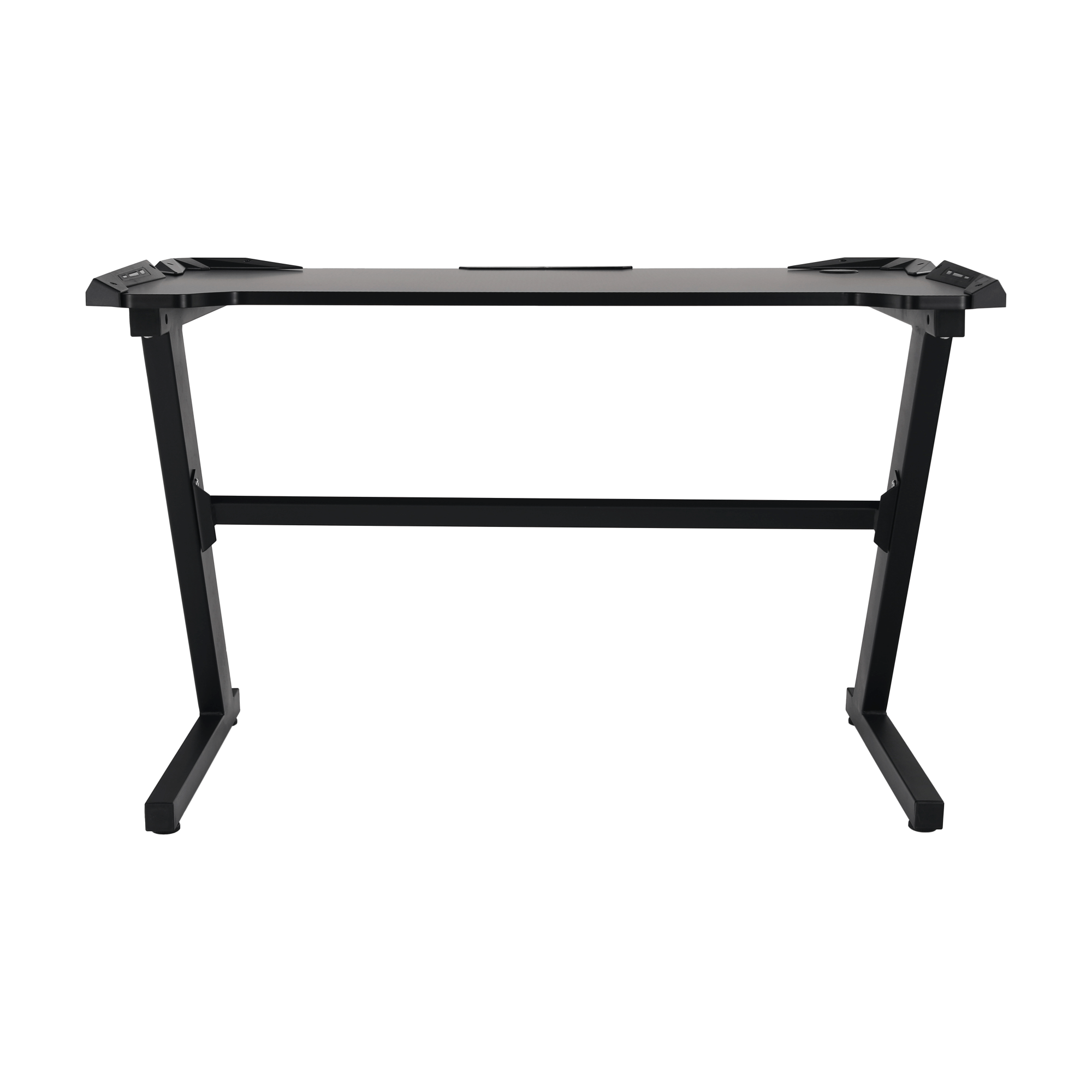 Számítógépasztal Jadis, fekete, fémkeret/MDF | Kondela.hu