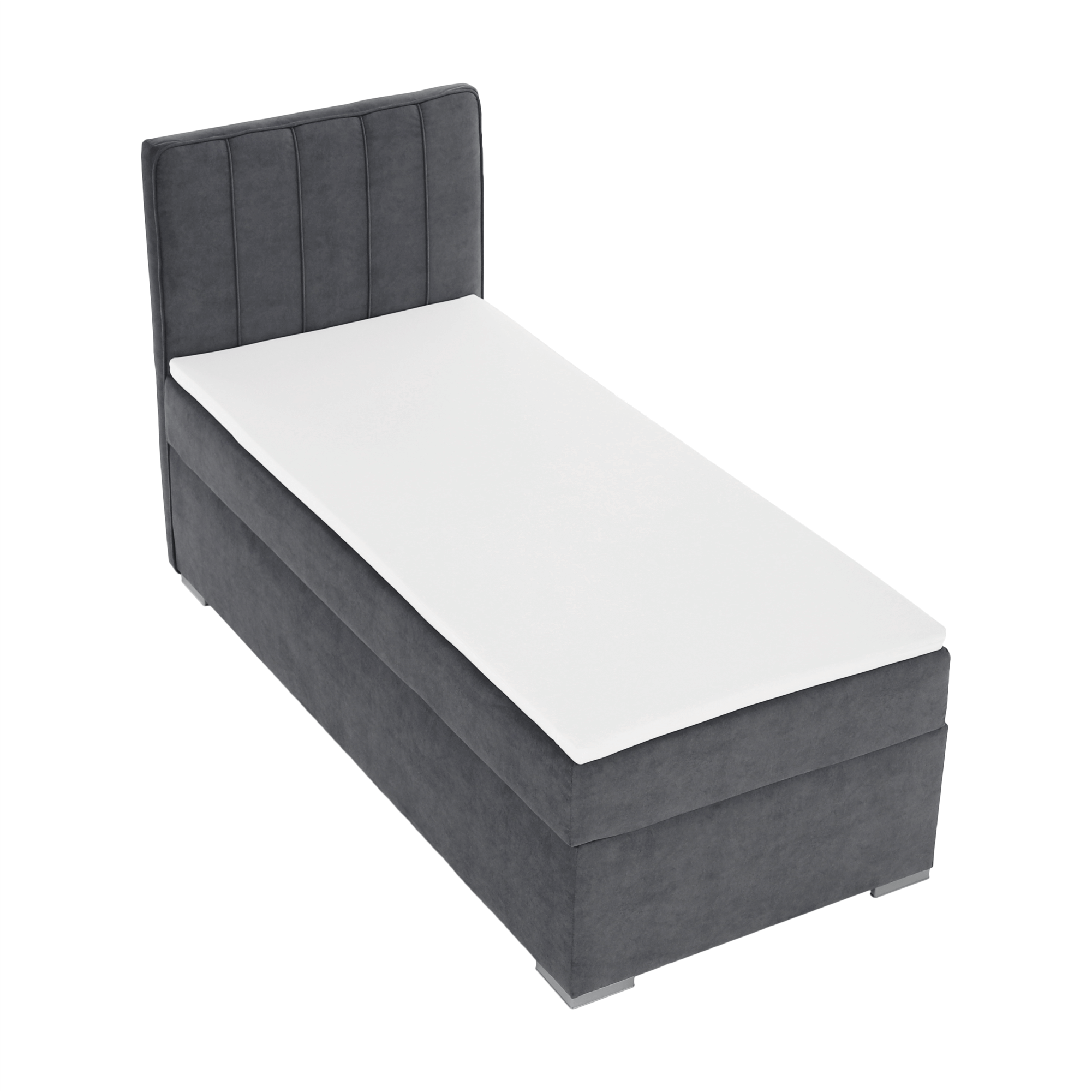 Pat boxspring Amis, 90x200, tăblie înaltă | Kondela.ro