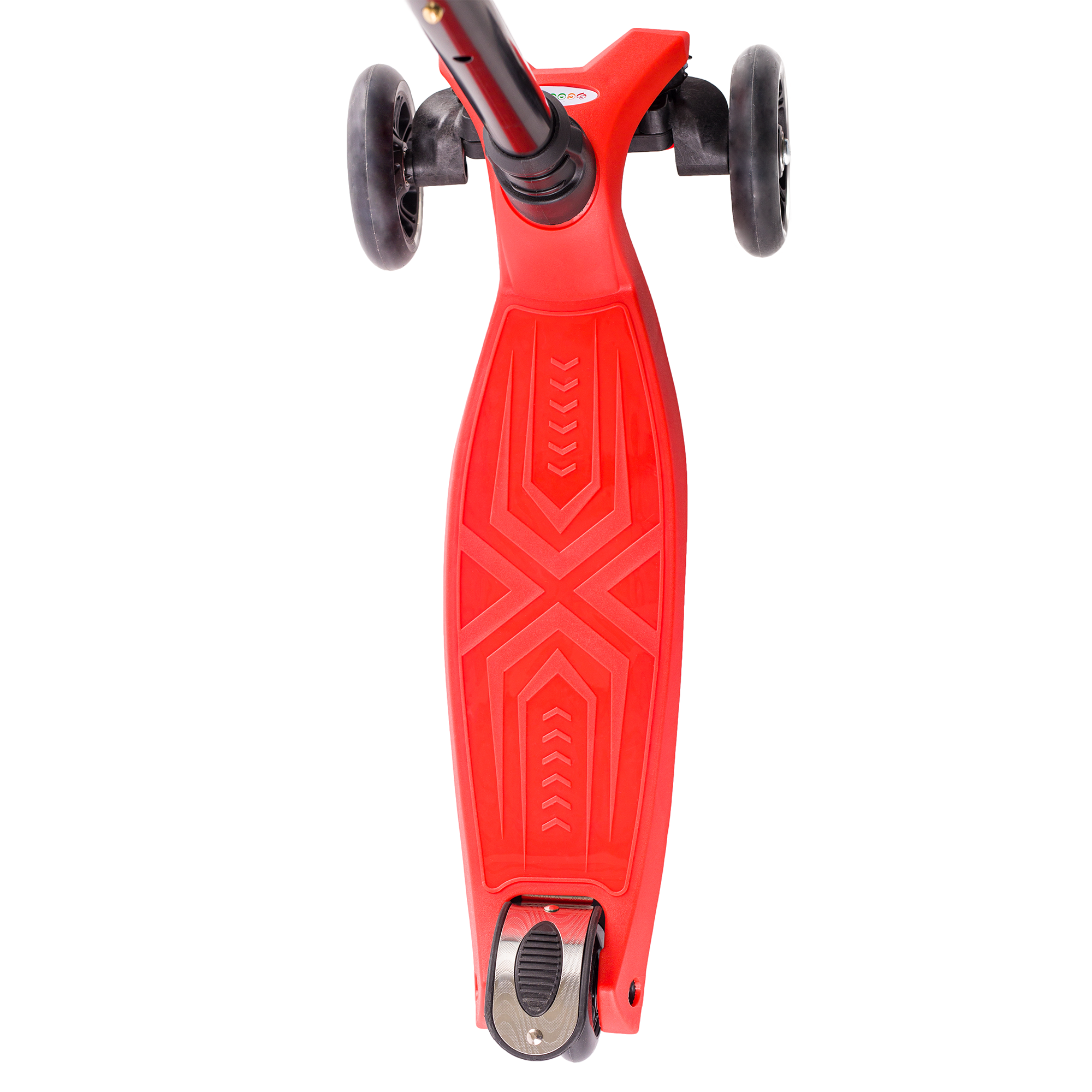 Gyerek roller Vaola Typ2, LED kerék, fekete/piros | Kondela.hu